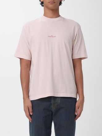 Stone Island Rundhals-T-Shirt von aus Bio-Baumwolle mit Desert-Print