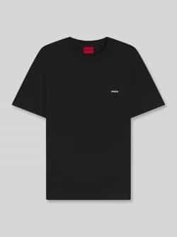 HUGO BOSS Relaxed Fit T-Shirt mit R&uuml;ckenprint