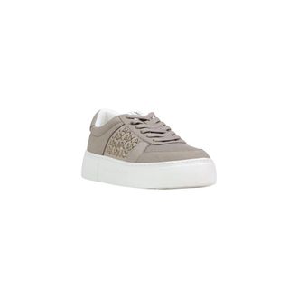 A|X Armani Exchange Logo-Embroidered Polyamide Sneaker - Brown
