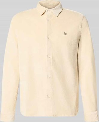 Review Slim Fit Cordhemd aus Baumwoll-Mix