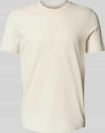 Mc Neal T-Shirt mit geripptem Rundhalsausschnitt