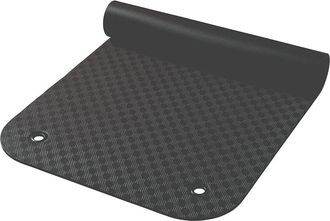 friedola Gymnastikmatte Uni mit &Ouml;sen 180 x 65 cm (SCHWARZ)