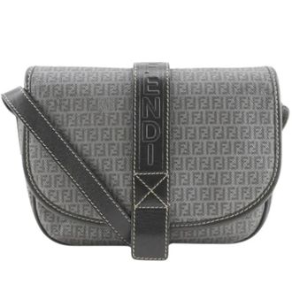 Fendi Pre-owned Fabric Cross Body Bag - - Pre-owned - Damen - Grau - ONE SIZE