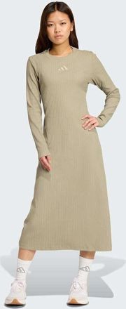 adidas adidas Performance - All SZN Winterized - Langes Kleid in Silver Pebble-Silber