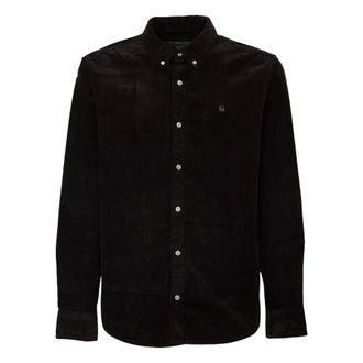 Carhartt Work in Progress Madison Cord Shirt - Homme - Chemises - Brun - Taille: XL