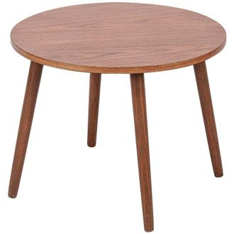 Nordlys Nordlys - Table Appoint Bout de Canape Meuble Bois Rond