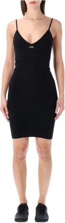 Maison Margiela Femme, Robes, Noir, Taille: 42/44 FR Seamless Slip Dress