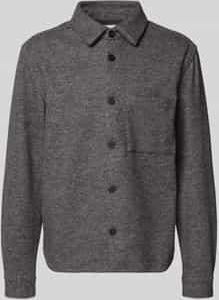 Only & Sons Regular Fit Hemdjacke mit Streifenmuster Modell MICAH