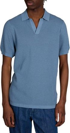 MC2 Saint Barth Polo Sloan sans boutons en maille filet