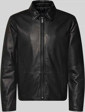 Strellson Regular Fit Jacke aus echtem Lammleder Modell KELLAN