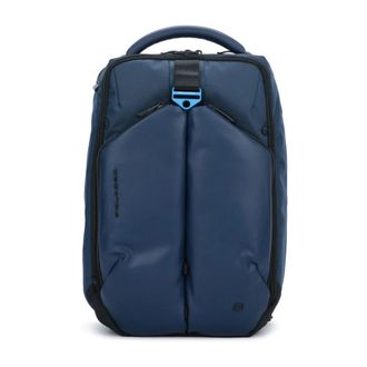 Piquadro unisex, Sacs, Bleu, Taille: ONE Size Sac &agrave; dos pour ordinateur portable 15.6 2 Compartiments