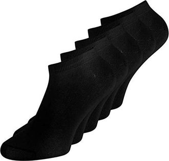 Jack & Jones JACK&JONES 12120278 5 Pack Bas Homme Noir UNI