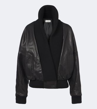 Magda Butrym Veste en cuir