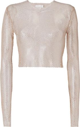 Genny Femme, Blouses et Chemises, Rose, Taille: 36 FR Haut en maille &agrave; strass
