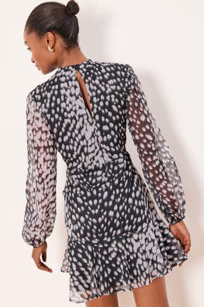 Lipsy Minikleid Lipsy Minikleid mit geraffter Taille, Kurzgr&ouml;&szlig;e (1-tlg)