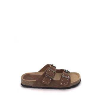 Taji Femme, Chaussures, Brun, Taille: 39 EU Buckle Slider