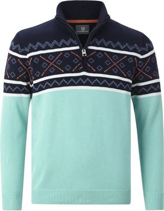 Jan Vanderstorm Homme Pull Bjornholm Bleu Fonc&eacute;, 80/82