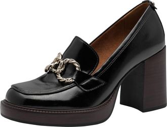 Tamaris Damen Slipper Vegan schwarz 37