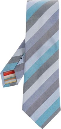 Paul Smith Homme, Accessoires, Bleu, Taille: ONE Size Multistripe Tie