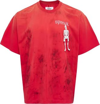 Doublet t-shirt Wastereduced Algorithm - Rouge