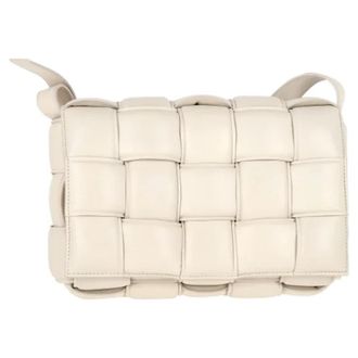 Bottega Veneta Pre-owned Leder Schultertasche - - Pre-owned - Damen - Wei&szlig; - ONE SIZE