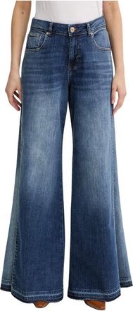 Fracomina Damen, Jeans, Blau, W28Gr&ouml;&szlig;e