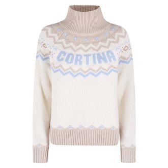 MC2 Saint Barth Femme, Pulls, Multicolore, Taille: 38 FR Maglia Meghan Nordic