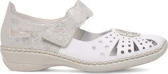 Rieker Halbschuhe Rieker 41368-80 Wei&szlig;