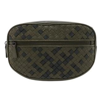Bottega Veneta Pre-owned Leder Bauchtasche - - Pre-owned - Damen - Gr&uuml;n - ONE SIZE