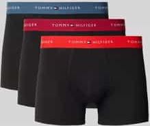 Tommy Hilfiger Trunks aus Baumwoll-Mix im 3er-Pack