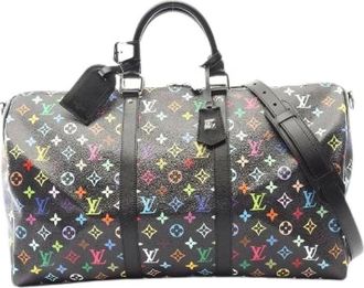 Louis Vuitton unisex, Pre-owned, Multicolore, Taille: ONE Size Pre-owned Keepall Bandouliere 50 Travel Bag