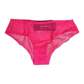 Dolce & Gabbana Femme, Sous-v&ecirc;tements, Rose, Taille: 38 FR Cheekini Brief