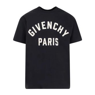 Givenchy Paris Patch T-Shirt - - Tops - Herren - Schwarzk - XL