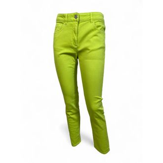 Luisa Cerano Tapered Colour Denim Jeans - - Jeans - Damen - Gr&uuml;n - S