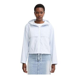A|X Armani Exchange Kapuzenjacke mit Streifen - - Jackets - Damen - Blau - XS