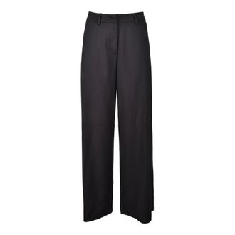 Costume National Femme, Pantalons, Noir, Taille: 44 FR Pantalon en Laine Contemporain