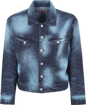 Kenzo Homme, Vestes, Bleu, Taille: M Denim Vestes