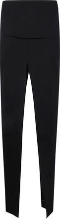 Rick Owens Femme, Pantalons, Noir, Taille: 38 FR Pantalon Coupe Slim