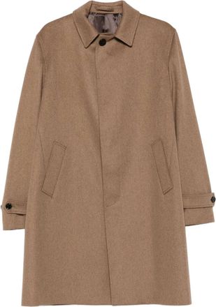 Lardini Einreihiger Mantel - Braun