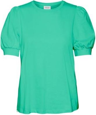 Vero Moda Vmkerry 2/4 O-Neck Top VMA Noos Blouse, Jade Cream, XL Femmes