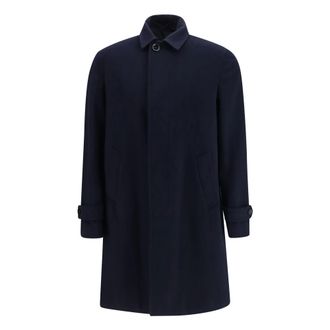 Lardini Einknopfmantel - - Coats - Herren - Blau - 2XL
