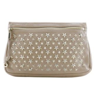 Jimmy Choo London Pre-owned Leder pouches - - Pre-owned - Damen - Beige - ONE SIZE