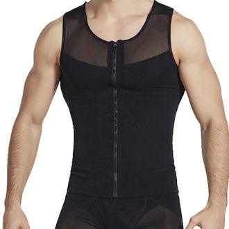 Generic k&ouml;rperschlankheits-kompressionshemden f&uuml;r m&auml;nner, Bauchkontrolle, Body-Shaper-Weste, eng anliegendes Shapewear-Shirt - fitnessstudio und Fitness