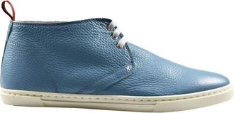 Kiton Homme, Chaussures, Bleu, Taille: 39 EU Baskets Regular Solid 100% Handmade