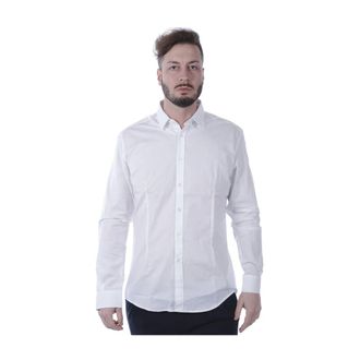 Daniele Alessandrini Homme, Chemises, Blanc, Taille: 3XL Blouses Chemises