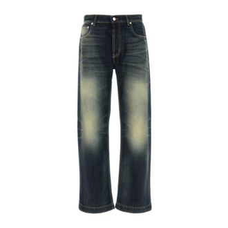 Alexander McQueen Weite Bein Jeans - - Jeans - Herren - Blau - M