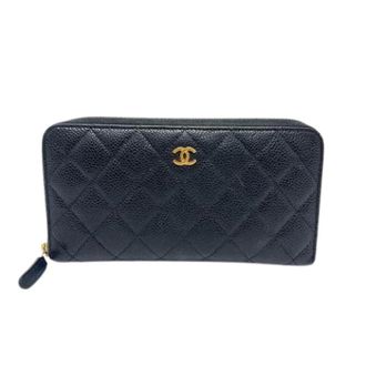 Chanel Pre-owned Vintage Long Wallet (bi-fold) - Femme - Pre-owned - Noir - Taille: ONE Size
