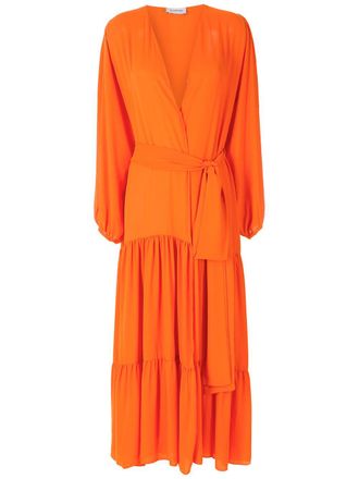 OLYMPIAH robe Lourens longue - Orange
