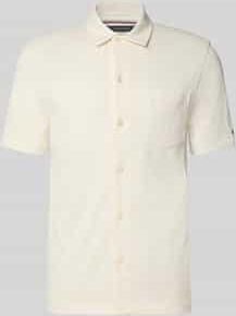 Tommy Hilfiger Regular Fit Freizeithemd mit Mesh-Struktur