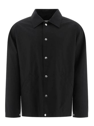 Jil Sander Manteau Au Genou - Noir